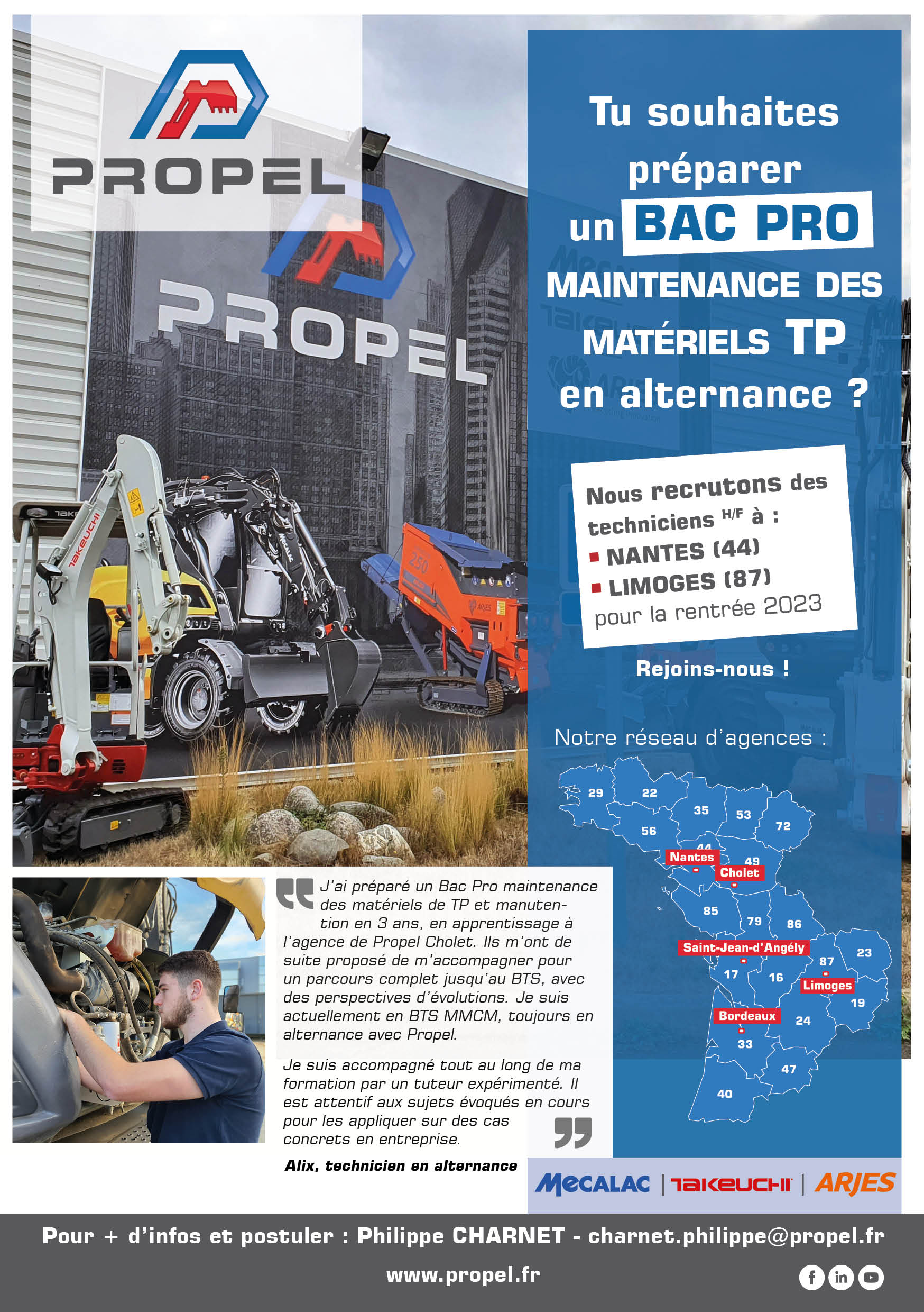 Propel recrute des techniciens en apprentissage